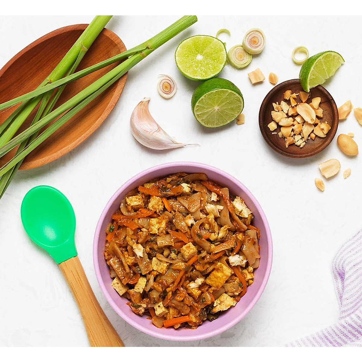 Globowl Stage 3 Baby Food & Toddler Meals, 6+ Months Early Allergen Introduction, Baby Led Weaning, International Whole Food Snacks for Toddlers, Babies, 4 oz Glass Jar, Variety 4-Pack