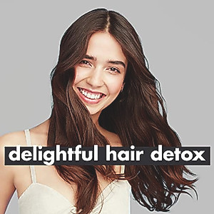 Love Beauty and Planet Delightful Detox Daily Clarifying Sulfate-Free Shampoo Charcoal and Bergamot Cleansed Hair Care Silicone-free, Paraben-free, Vegan Shampoo 32.3 oz