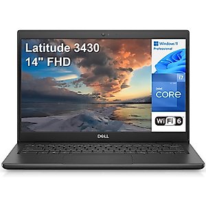 Dell Latitude 3000 Series 3430 14" FHD Business Laptop Computer, 12th Gen Intel 10-Cores i7-1255U up to 4.7GHz, 64GB DDR4 RAM, 2TB PCIe SSD, WiFi 6, Bluetooth 5.2, Backlit Keyboard, Windows 11 Pro