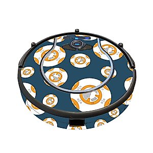 MightySkins Skin Compatible with Shark Ion Robot 750 Vacuum Minimal Coverage - Mini Galaxy Bots | Protective, Durable, and Unique Vinyl Decal wrap Cover | Easy to Apply, Remove | Made in The USA