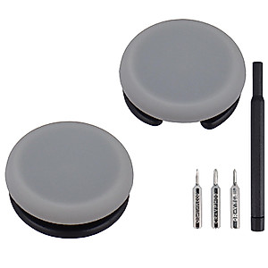 IKPEK 2Pcs Analog Stick Cap Replacement 3D Joystick Cover for 2DS 3DS 3DSXL 3DSLL New 3DS New 3DSXL New 3DSLL Controller