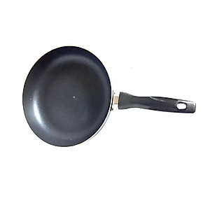 Frying Pan Non Stick Fry Pan With Glass Lid Skillet Omelet Pan Nonstick Cookware Aluminium Deep Fry Pan Induction Compatible 9.5 Inch Pan Non-Stick Covered Fry Pan Stir Fry Pans(Hand wash only)