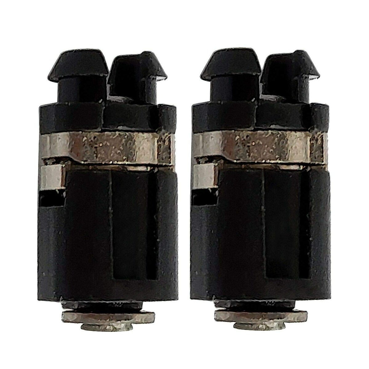 2pcs Hinge Axle Spindle Replacement Part for Gameboy Advance SP GBA SP Color Black