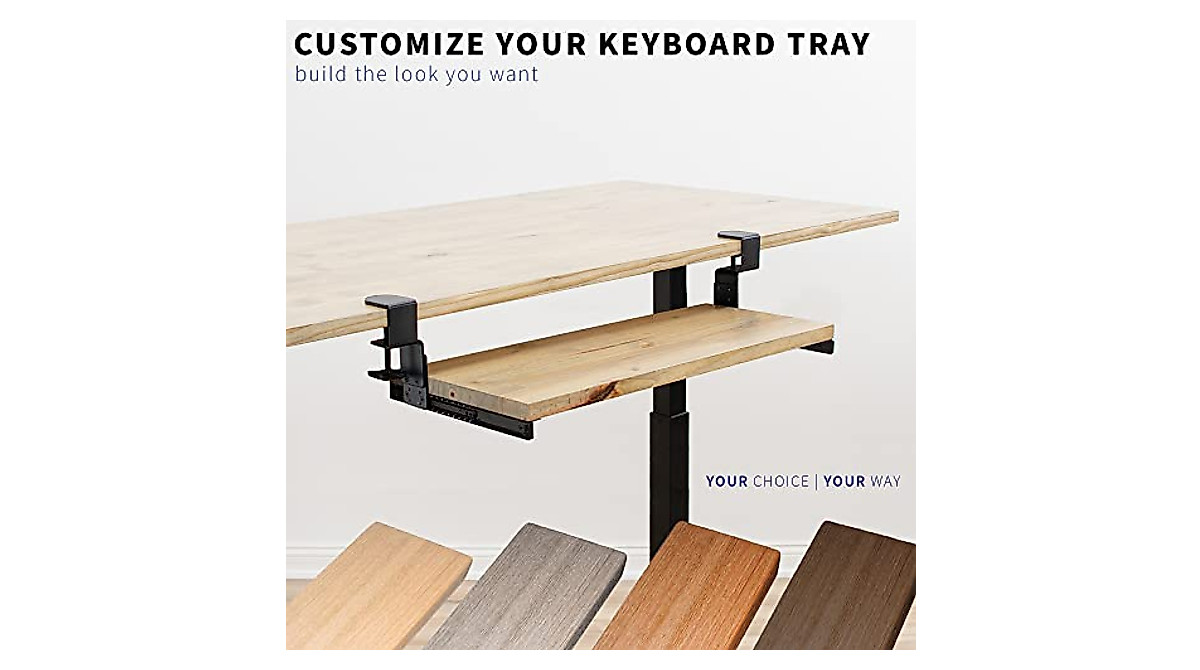 VIVO Adjustable Clamp & Rail Set for Custom Keyboards