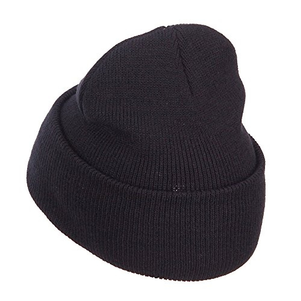 e4Hats.com US Army Retired Military Embroidered Long Beanie - Black OSFM