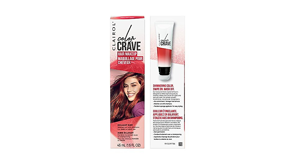 Clairol Color Crave Ruby Hair Color – Temporary & Washable Style