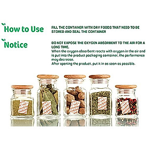 2000 CC [15 Packets] Premium Oxygen Absorbers for Food Storage, Oxygen Scavengers Packets(1 Bag of 15 Packets) - ISO 9001 Certified Facility Manufactured Oxygen Absorbers