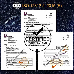 Oilkas Eclipse Glasses Approved - Solar Eclipse Glasses CE and ISO Certified Safe Shades,Direct Sun Viewing for Solar Eclipse(12 Pack)