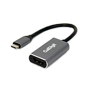 CalDigit USB-C to HDMI 2.0b Adapter - 4K 60Hz, High Refresh Support, HDR, Compatible with Thunderbolt 3/4/5, USB 3.1/USB4 for Apple MacBook Air, 2016+ MacBook Pro, iPhone 16/15 (USB-C to HDMI 2.0b)