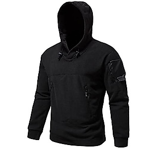 Cute Hoodies, Hip Hop Y2K Hoodie Pullover Sweatshirt For Men Fleece Pockets Pullover Sweatshirts Mens Fall Clothing Hoodies Graphic Pink Devil Hoodie Mgk Trendy Hoodie (3XL, Black)