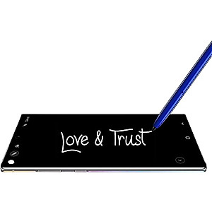 Galaxy Note 10 S Pen with Bluetooth Replacement StylusTouch S Pen for Samsung Galaxy Note 10, Note 10+ Plus 5G All Versions Touch Stylus Pen(Aura Glow Silver)