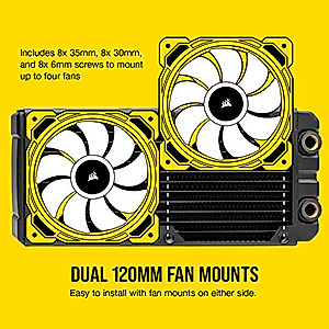 Corsair Hydro X Series XR7 240mm Water Cooling Radiator ,BLACK