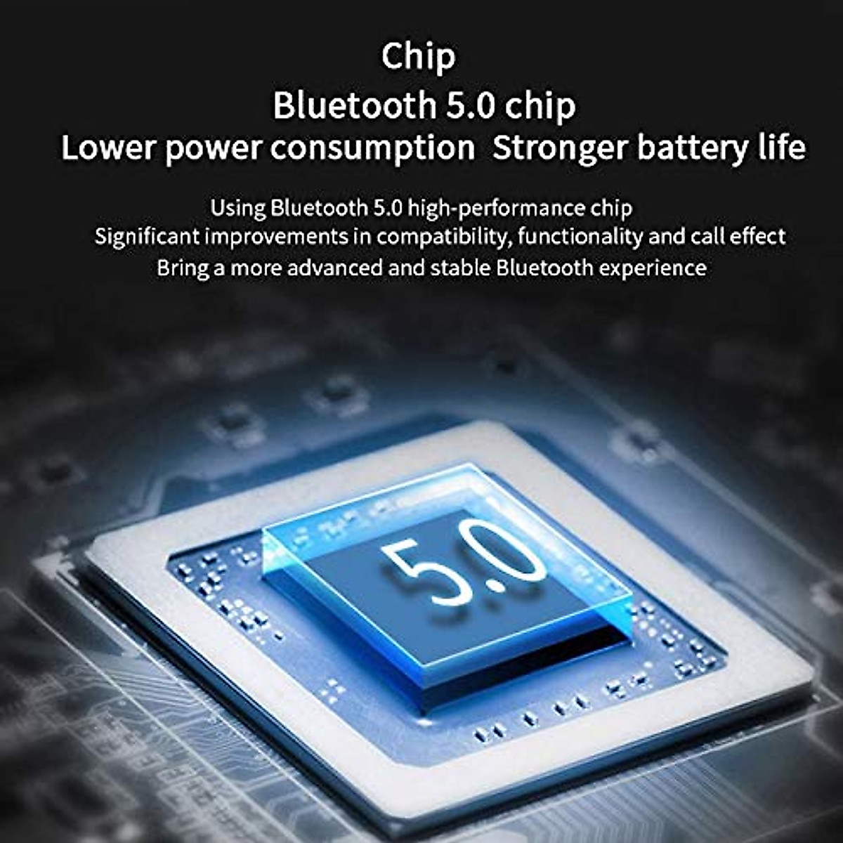 NC DYY-1 Bone Conduction Bluetooth Headset Wireless Two-Ear Motion Waterproof 5.0 Wireless Ear-Mounted Does not Enter The Ear Black