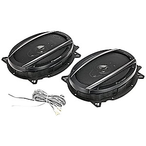 Pioneer TS-A6970F, 4-Way Car Audio Speakers, Full Range, Clear Sound Quality, Easy Installation and Enhanced Bass Response, 6” x 9” speakers