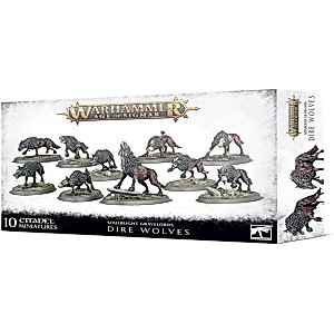 Warhammer AoS - Soulblight Gravelords Dire Wolves