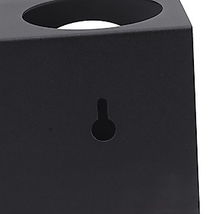 Soda Bottle Holder, Soda Bottle Draining Rack 3 Holes Anti Scratch Non Slip for Home (Black)