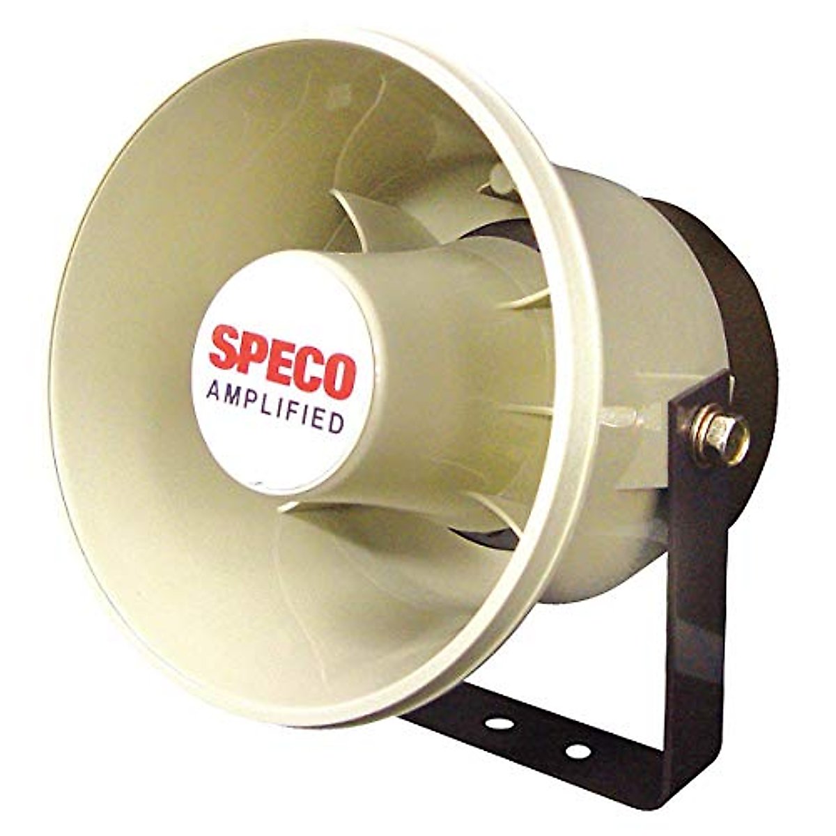 Speco ASPC20 20W 6" Weatherproof Amplified PA Speaker Also for Digital Deterrent