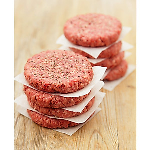 Kitchen Geeks Hamburger Patty Paper - 1000 Wax Paper 5.5 x 5.5 Inch Square Sheets For Burger Press Maker Patties, Baking, Candy