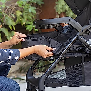 Baby Trend Passport Carriage Travel System DLX (with Ez-Lift Plus), Uptown Black