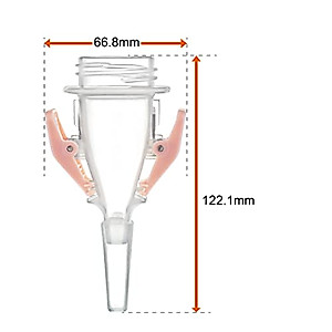 Maymom Narrow Neck Breastmilk Storage Bag Adapters Compatible with Medela Pumps (Selected), Selected Ameda Pumps to be Compatible with Lansinoh and Nuk Breastmilk Storage Bags