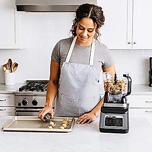 Ninja BN801 Professional Plus Kitchen System with Auto-iQ, and 64 oz. max liquid capacity Total Crushing Pitcher, in a Black and Stainless Steel Finish (Renewed)