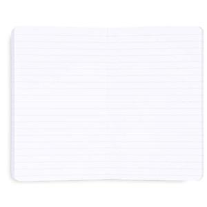 Vera Bradley Small Pocket Journal with Lined Pages and Black Ink Pen, Indiana Rose