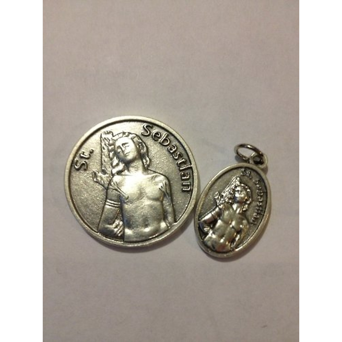 JMJ Products, LLC St. Sebastian Medal with Pocket Token (Set)