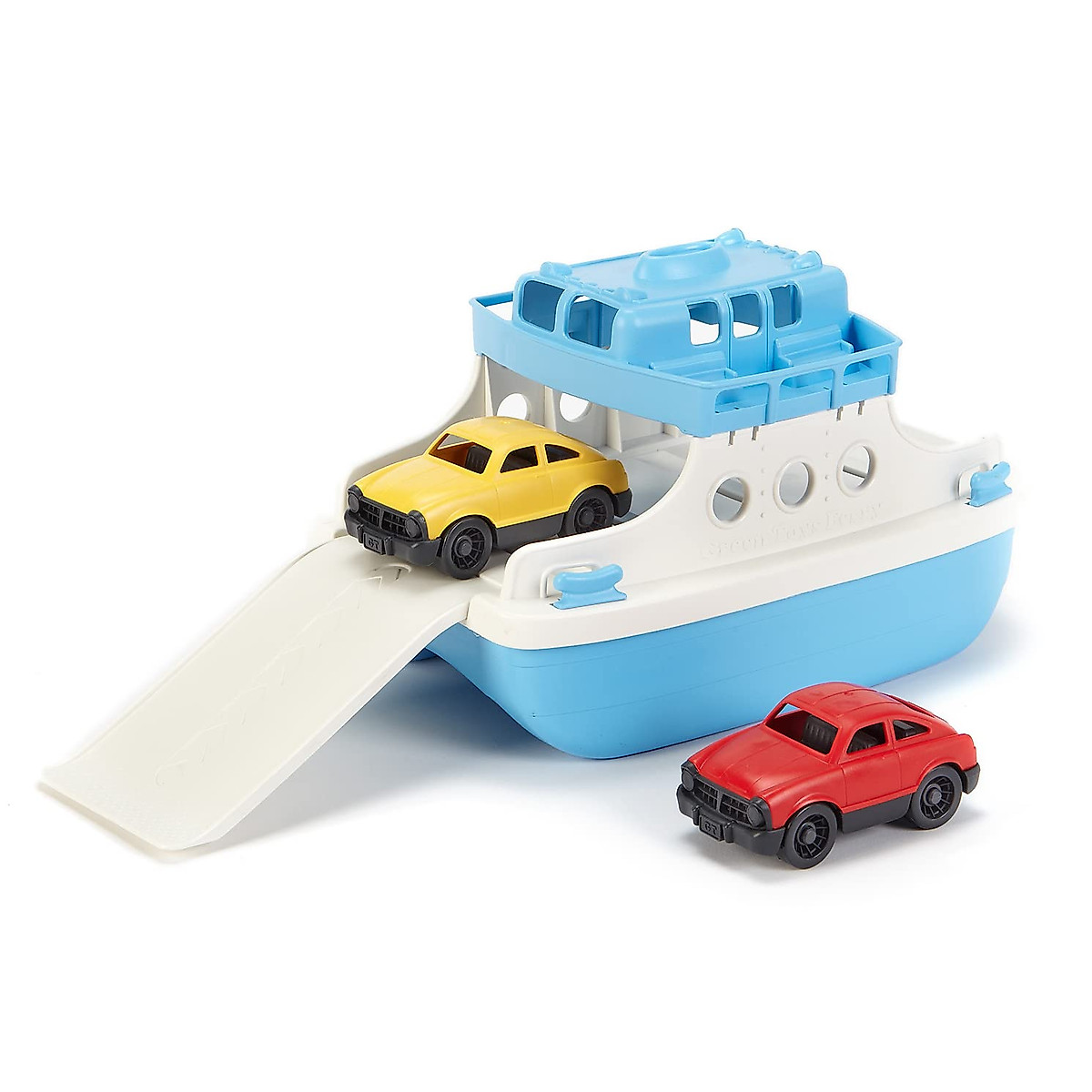 Green Toys Ferry Boat and Recycling Truck Bundle