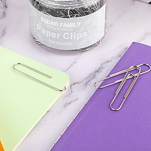 Jumbo Paper Clips, 2 Inch Paper Clip, 200 pcs Large Paperclips
