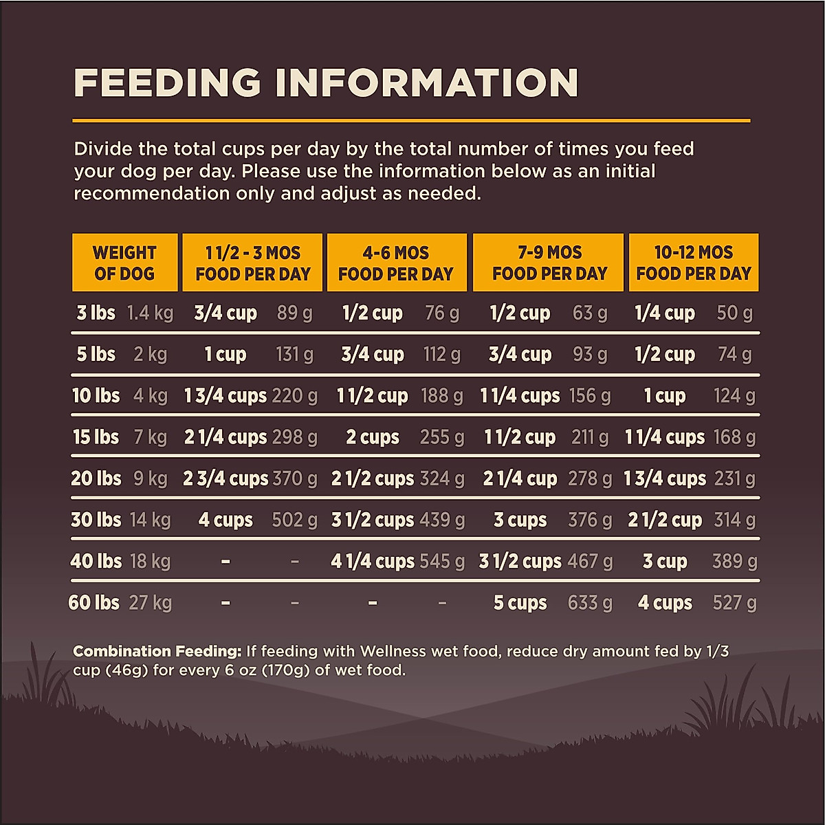 Wellness CORE Natural Grain Free Dry Dog Food, Puppy, 4-Pound Bag