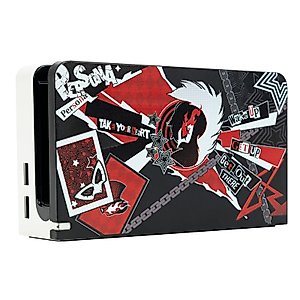 YOCORE Faceplate Skin Cover for Switch OLED Charging Dock, Anti-Scratch Hard Slim Sleeve Pad for Switch OLED Dock, DIY Replacement Housing Shell for Switch OLED Dock - P5