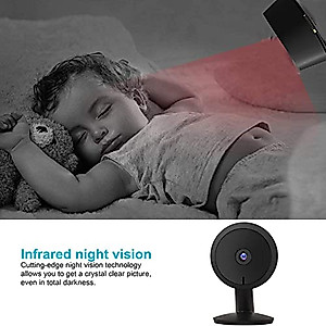 LaView 1080P HD Pet Camera Mini Indoor Security Camera with Night Vision and Motion Tracking WiFi Home Camera Compatible with Alexa