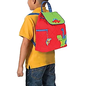 Stephen Joseph Boys Quilted Dinosaur Backpack