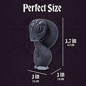 Nemesis Now Cult Cuties Adorable Occult Figurines, Bewitching Evil Spirit Creatures, Hand-Painted, Resin - Ouroboros