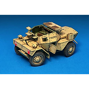 Miniart 1:35 Scale Dingo Mk 1b British Armoured Car w/ Crew Plastic Model Kit