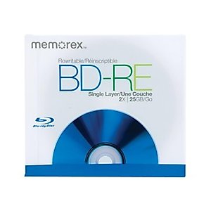 Memorex 25GB 2X BD-RE Disc