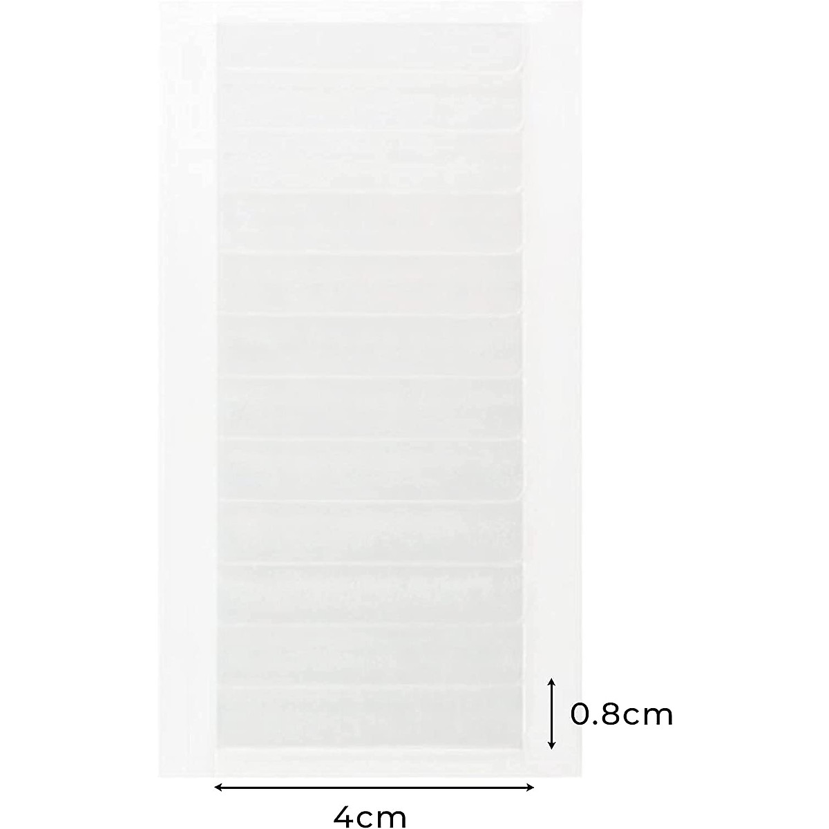 Beautify No Shine Hair Extension Tape Tabs - Double Sided Replacement Tape for Hair Extensions, 120 Tabs per Pack - Shine-Free Hold