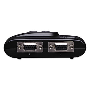 Tripp Lite B004-VUA2-K-R 2 Port USB KVM Switch w Audio and Cables