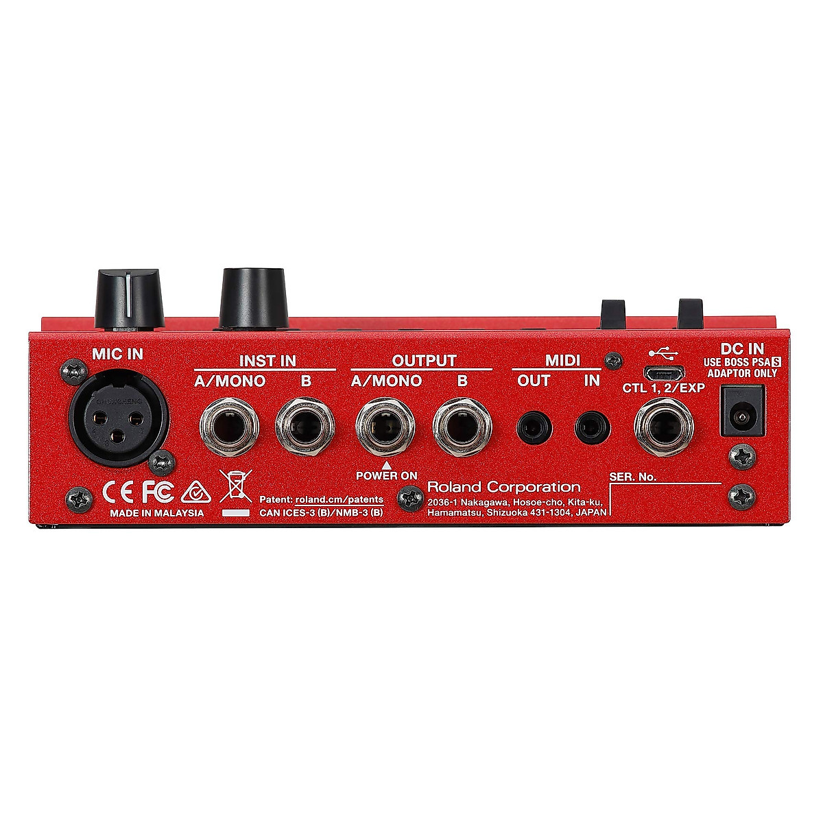 Boss RC-500 Loop Station Compact Phrase Recorder Pedal