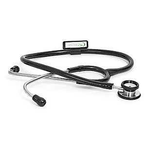 Stethoscope Pediatric For Doctors And Medical Student Nurses Pediatric, light weight Stainless Steel Chest Piece with Flexible Jointless Tube & Soft Sealing Ear Knobs