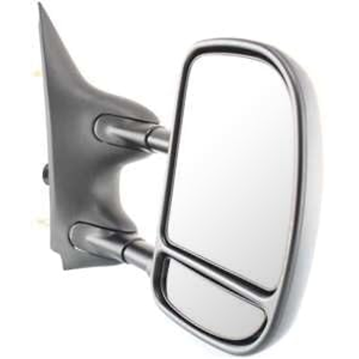 GO-PARTS - Towing Mirror for Ford Econoline Van 2003-2014, Right (Passenger), Manual Adjust and Folding, Non-Heated, Textured, Without Auto-Dimming, Blind Spot Detection, Memory & Signal Light,