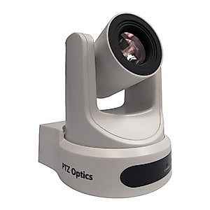 PTZOptics 20X-NDI-WH, 20x Lens Indoor 1080p NDI Camera, White