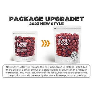 NESTLADY Jujube Date, Red Date, 100% Natural, Improve sleep, Health Snack, Dried Fruit, Sweet and Chewy Net weight: 454g (1LB),Packed in USA…