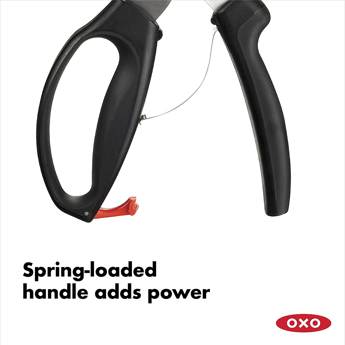 OXO Good Grips Spring-Loaded Poultry Shears, Black