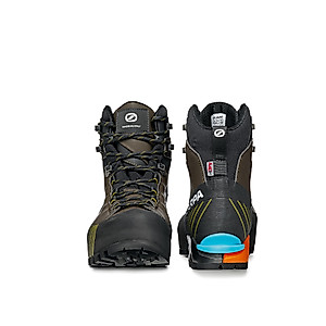 SCARPA Men's Ribelle Lite HD Lightweight Waterproof Boots for Hiking and Mountaineering - Cocoa/Moss - 8-8.5