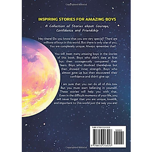 Inspiring Stories for Amazing Boys: A Motivational Book about Courage, Confidence and Friendship