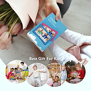 TOSCiDO 7 inch Kids Tablet, Tablet for Kids, Android 11 go,2GB RAM 32GB ROM, Quad Core Processor, IPS HD Display, Parental Control, WiFi, Dual Cameras with Kids Tablet Case - Blue