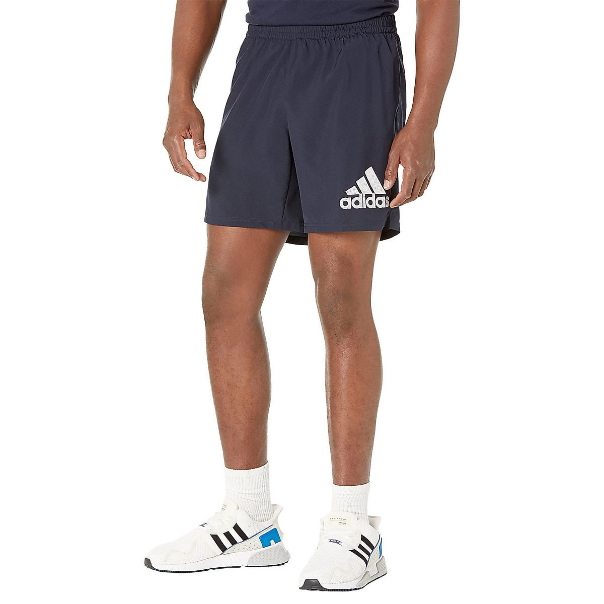 adidas Men's Run It Shorts, Ink, Small Navy Blue
