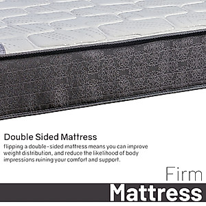 Mayton - 12 Inch Innerspring Firm Mattress Allows The Spine Rest In a Natural Position, No Assembly Required 53x74