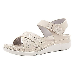 Flip Flops for Women, Plantar Fasciitis Sandals for Flat Feet with Arch Support, Comfortable Walking Thong Style Flip Flops Sandals